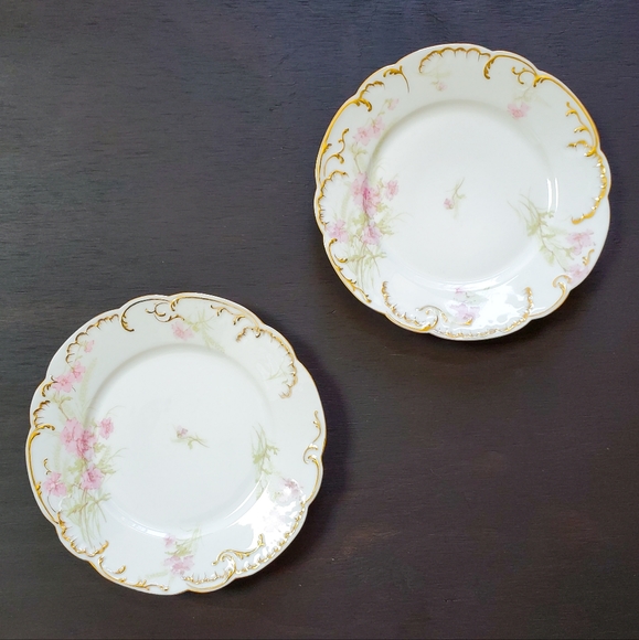 Vintage | Accents | Antique Victorian Limoges France Haviland Co Pink ...